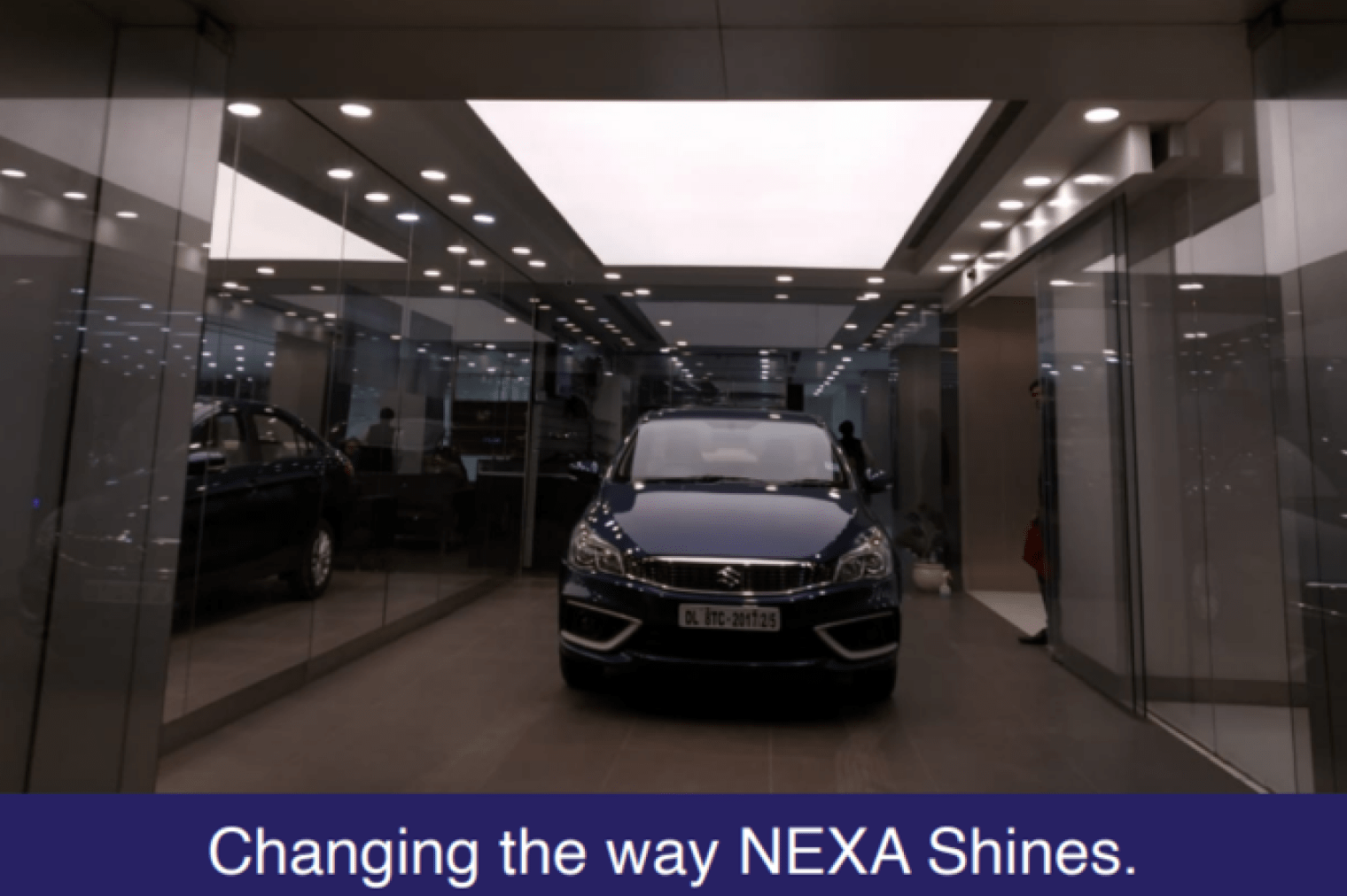 Changing the way NEXA Shines with NEWMAT Stretch Ceilings